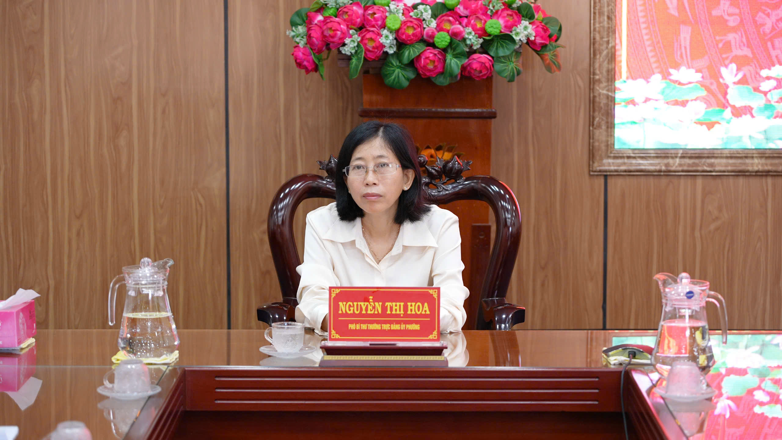 Phường Long An công bố các quyết định về công tác cán bộ