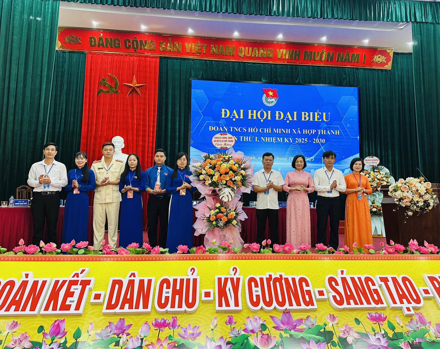 Tổ chức thành công Đại hội đại biểu Đoàn TNCS Hồ Chí Minh xã Hợp Thành ...