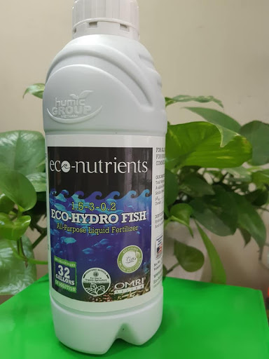 Ứng dụng phân bón hữu cơ Eco Nutrients nhập khẩu từ Hoa Kỳ để xây dựng ...