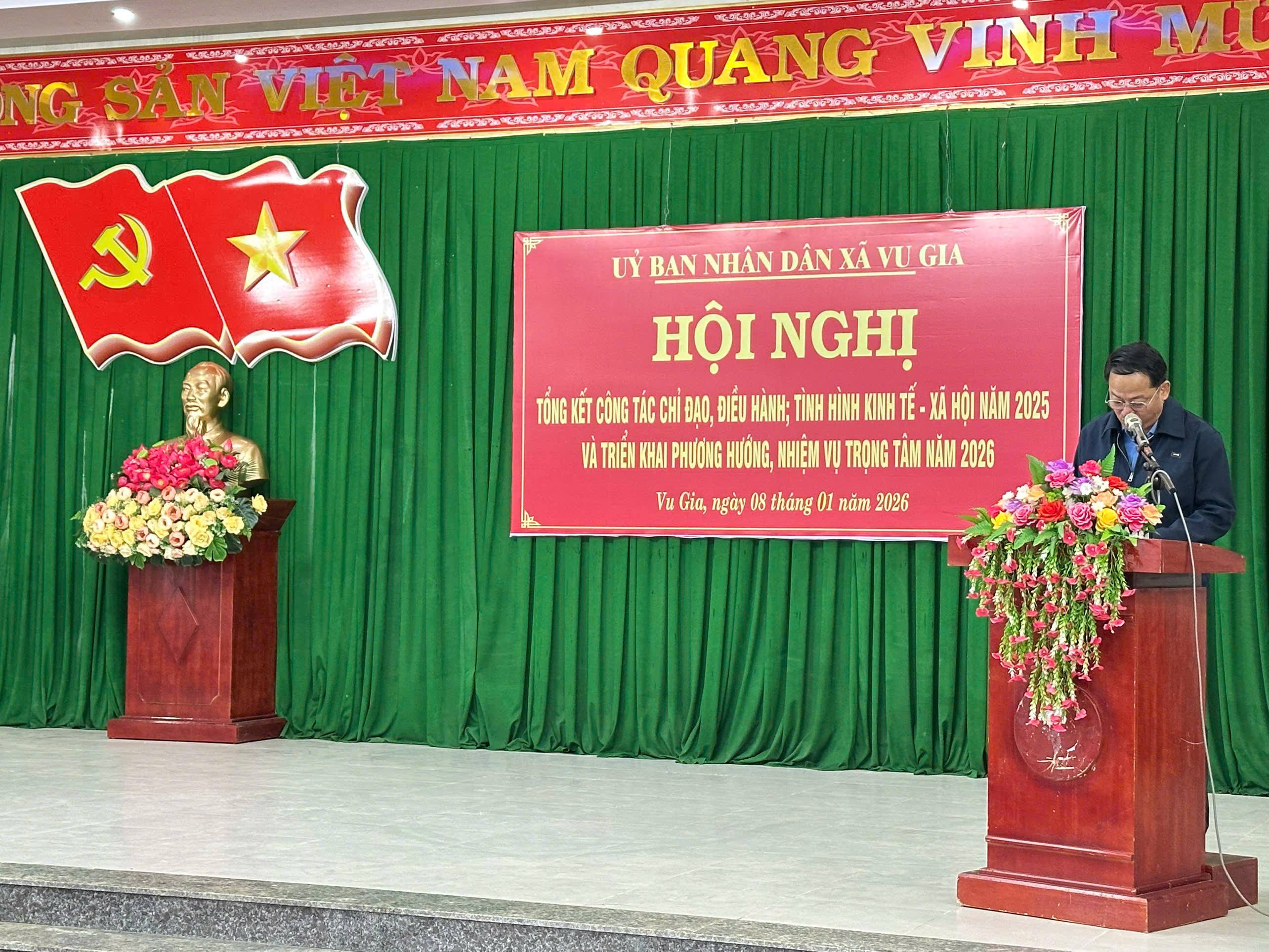 UBND xã Vu Gia tổ chức hội nghị tổng kết công tác chỉ đạo, điều hành ...