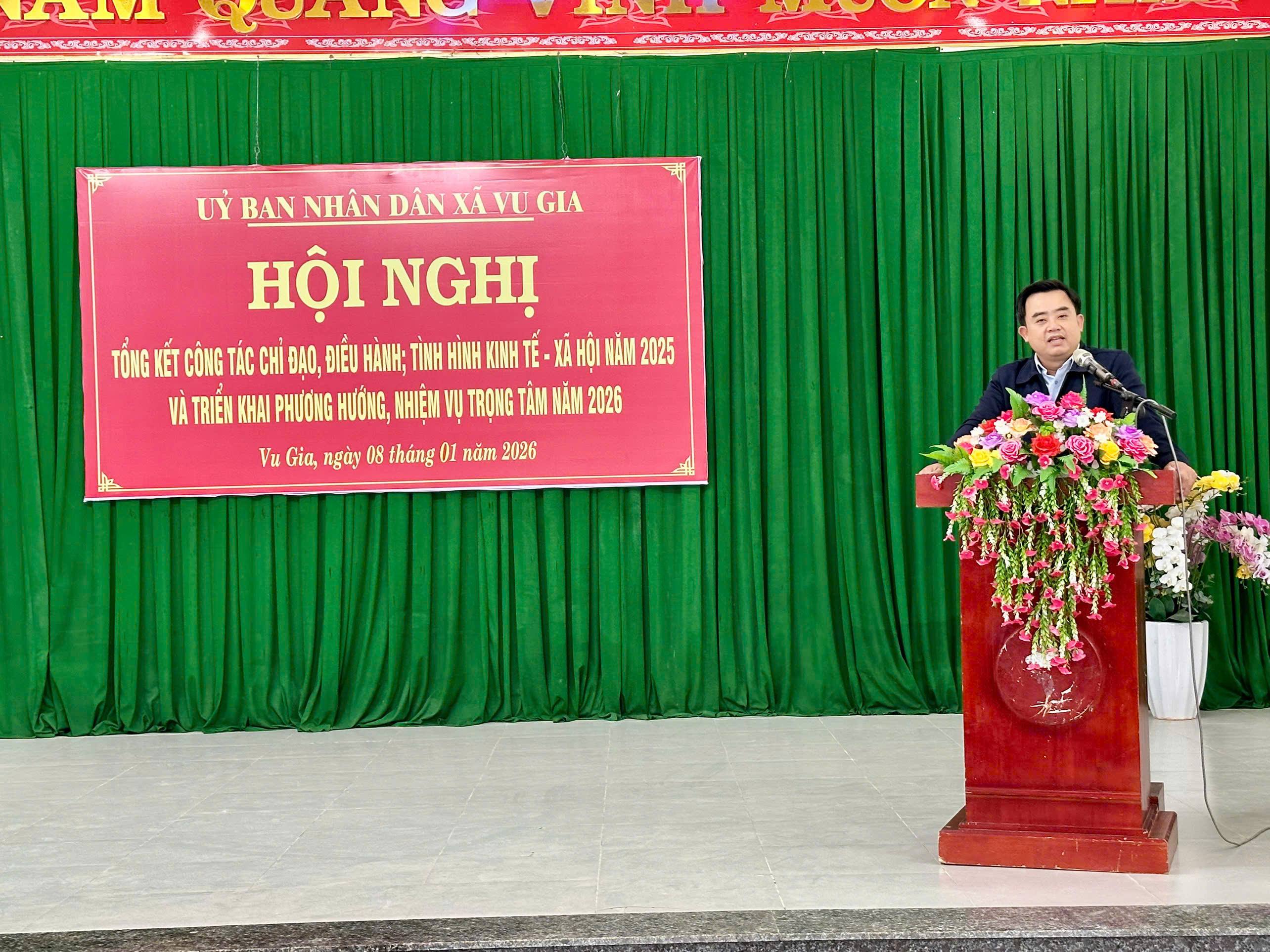 UBND xã Vu Gia tổ chức hội nghị tổng kết công tác chỉ đạo, điều hành ...